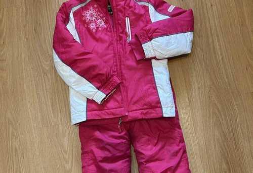 Зимний детский горнолыжный костюм glissade 116