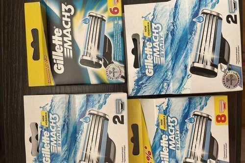 Лезвия для бритвы gillette mach3