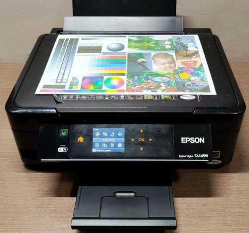 Мфу Epson SX445W (Wi-Fi/отс/пзк)