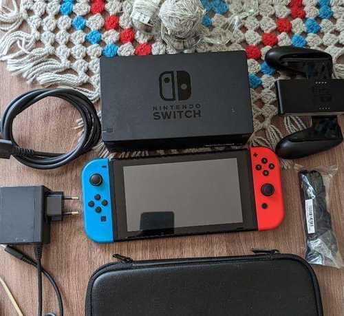 Nintendo Switch v2,Вылечена от жадности)
