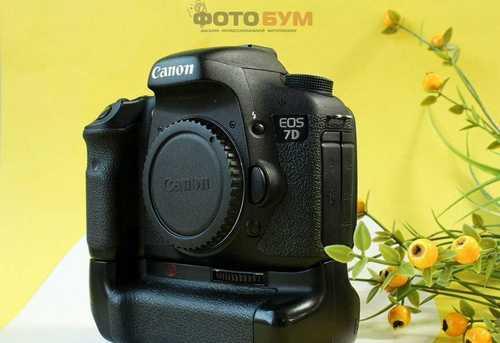 Фотоаппарат Canon 7D body с батблоком