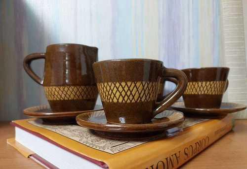 Кофейная пара чашка керамика СССР