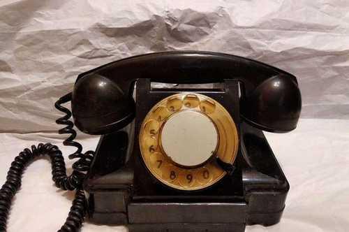 Старый дисковый телефон 1963 г