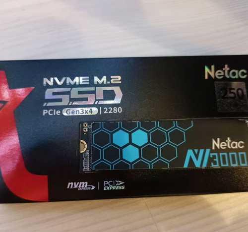 Ssd m2 netac nvme 250gb