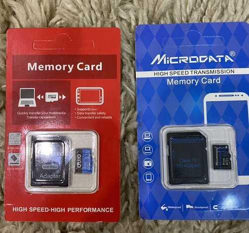 Карта памяти microSD 32GB, 64GB