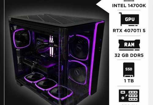 Игровой пк RTX 4070Ti Super/i7-14700K/DDR5 32GB