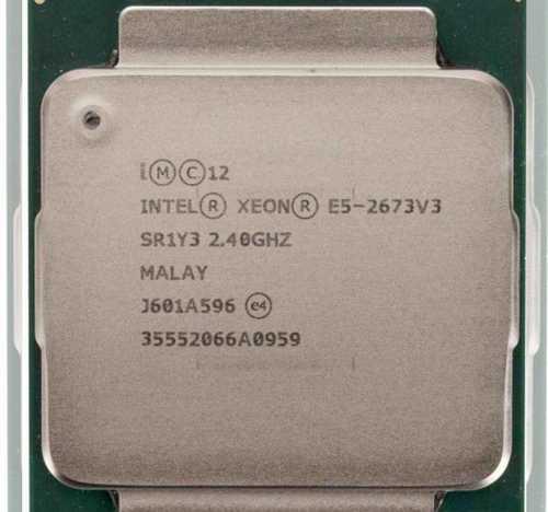 Процессор Intel Xeon E5-2673v3