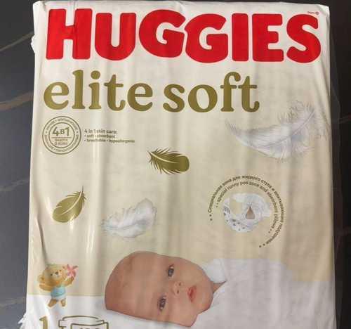 Подгузники Huggies Elite Soft 3-5кг, 1 р, 100шт