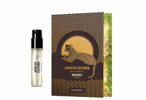 Memo African Leather парфюмерная вода 1.5 мл