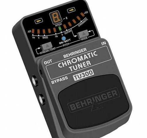 Новый TU300 Behringer F1172 педаль-хроматический тюнер для настройки гитар/бас-гитар