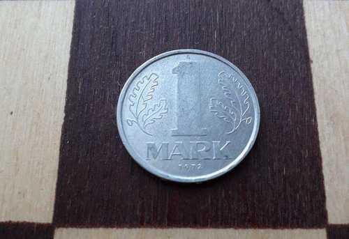 Монета 1 Марка ГДР 1972 год