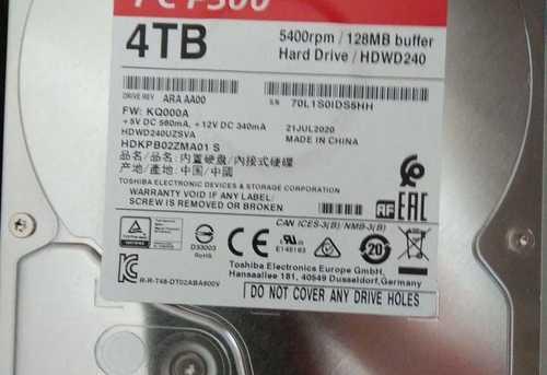 HDD Toshiba 4tb