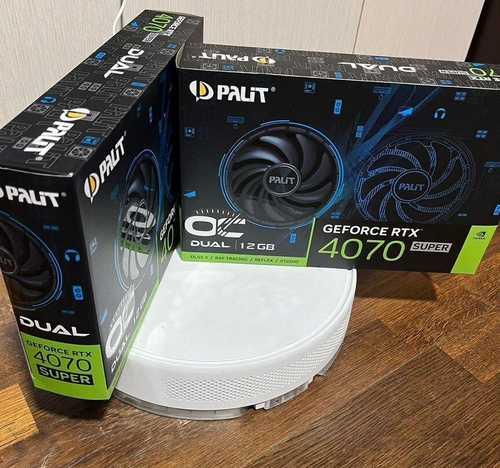 Видеокарта Palit RTX4070 super dual OC 12Gb