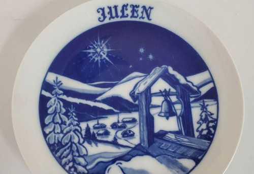 Тарелка рождество швеция 1981