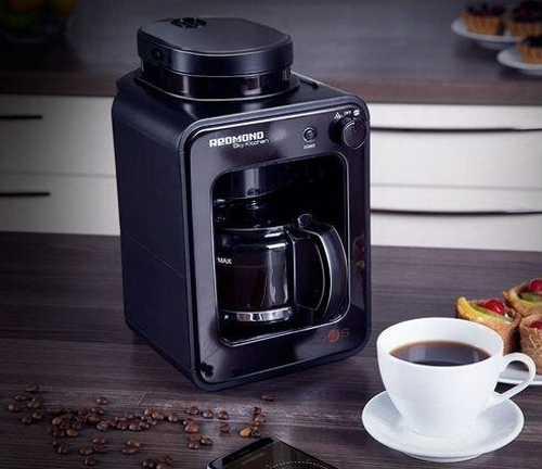 Новая кофеварка капельная Redmond SkyCoffee M1505S