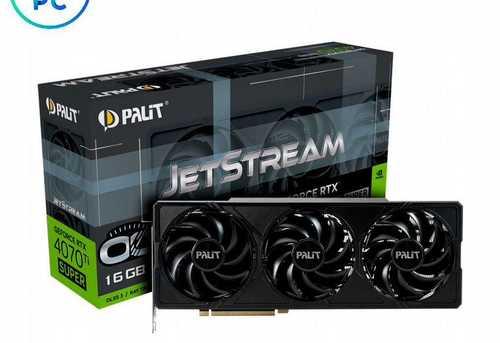 Видеокарта RTX4070Ti Super 16GB Palit jetstream OC