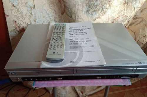 HI-FI стерео видеомагнитофон+DVD LG DC466B