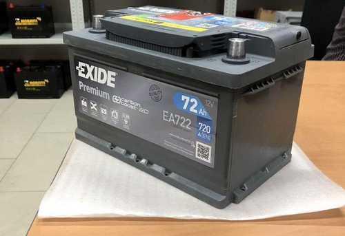 Аккумулятор бу Exide EA722 72 71 74 75Ah Гарантия