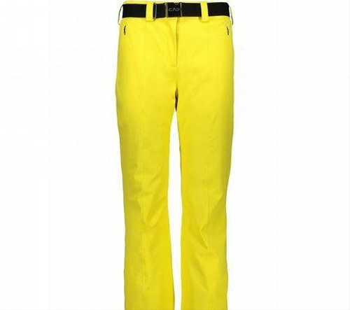 L (42 EU) Брюки женские CMP woman pant yellow (Тем