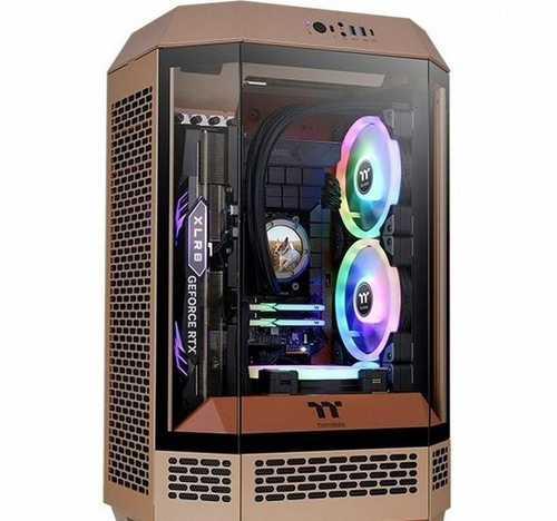 Thermaltake The Tower 300 Gravel Sand без бп mATX