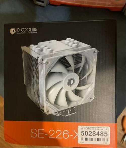 Кулер процеccорный ID cooling SE-226-XT white