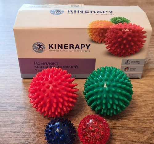 Комплект массажных мячей Kinerapy Massage Ball RH1