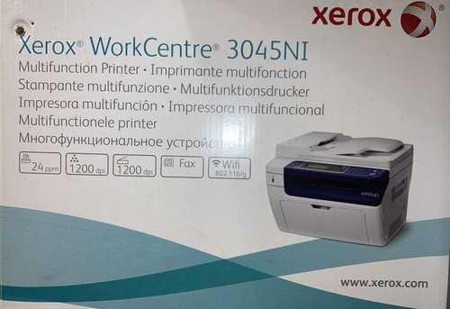Лазерный мфу Xerox WorkCentre 3045NI
