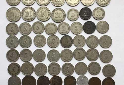 60 монет Германской Империи