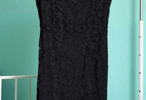 Черное кружевное платье Zarina 46(M)