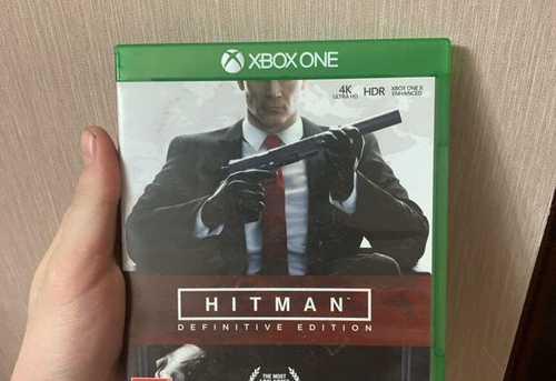 Xbox One игра "hitman"