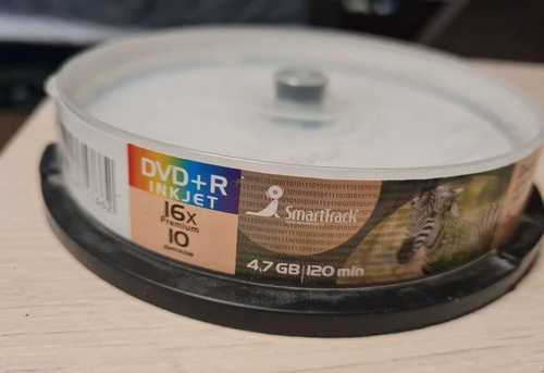 Диски DVD+R 16x premium. В боксе 7 штук
