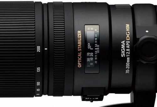Nikon Sigma AF 70-200 mm f/2.8 EX DG OS HSM