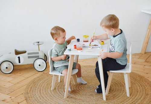 Детский растущий стол со стулом