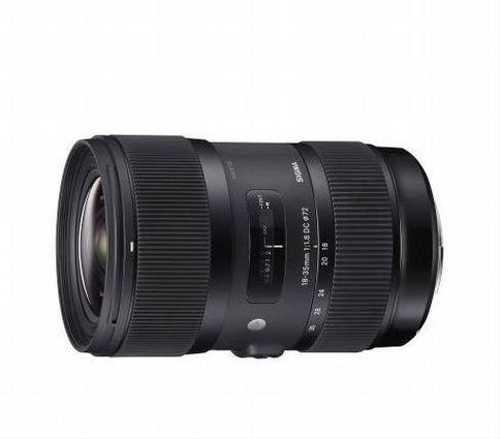 Объектив Sigma AF 18-35mm f/1.8 Canon новый