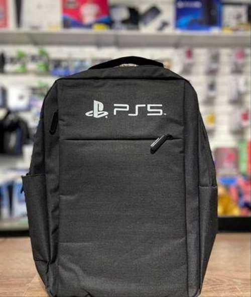 Рюкзак для консоли Sony PlayStation 5 черный (PS5)