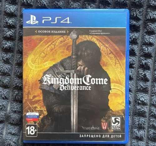 Kindom Come Deliverance Ps4 Диск