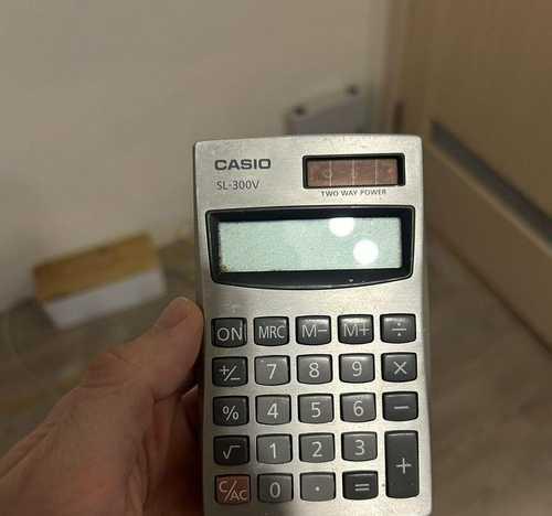 Калькулятор casio sl-300v