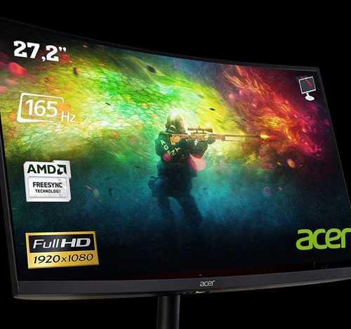Acer ED270R новый изогнутый монитор