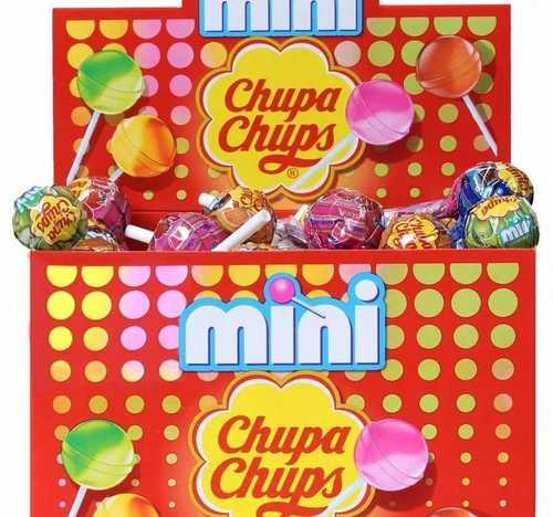 Карамель Chupa Chups Mini ассорти 100 шт. по 6 г