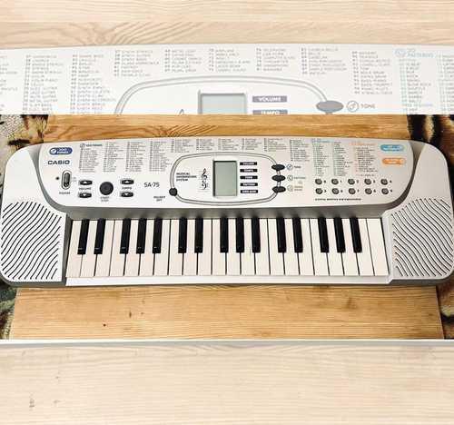 Синтезатор casio SA-75