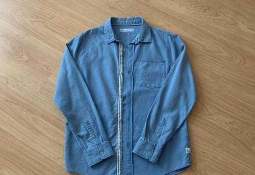 Рубашка джинсовая Zara р 44