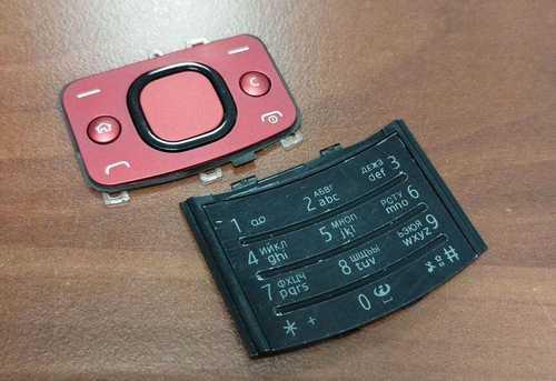 Nokia 6700 slide клавиатура red