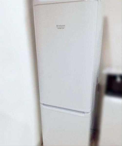 Холодильник высокий бу Hotpoint Ariston гарантия