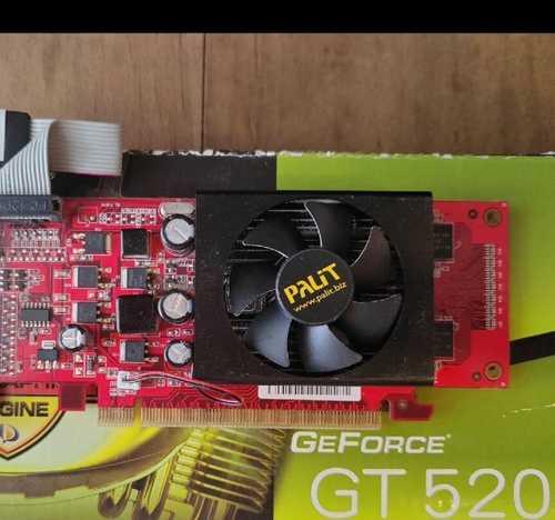 Видеокарта Palit GeForce GT 520 1024 mb ddr3