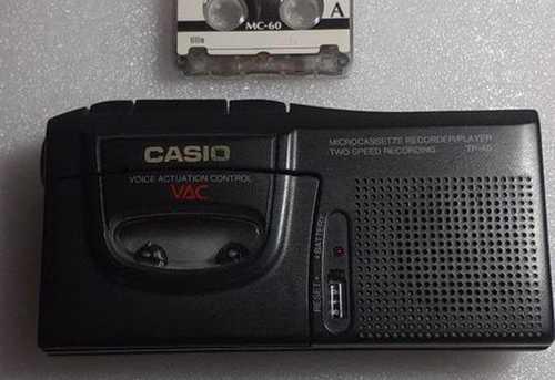 Диктофон Casio TP-40 дефект