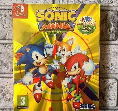 Sonic Mania Plus на Nintendo switch