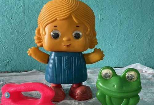 Пластиковые игрушки дутыши СССР