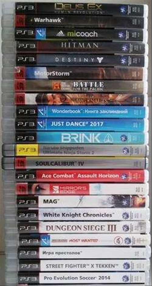 Игровые диски PS3