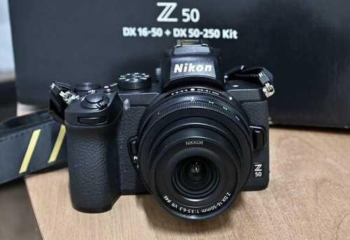 Nikon z50 kit 16-50mm