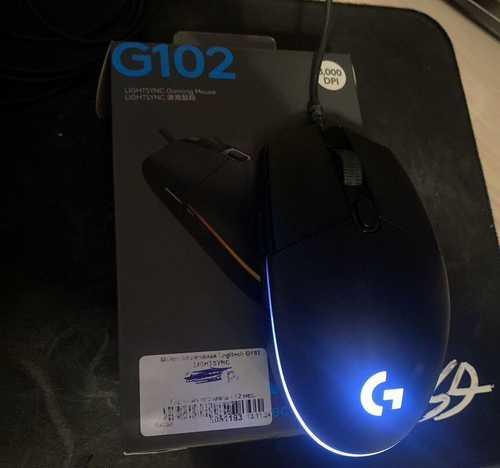 Игровая мышь logitech g102